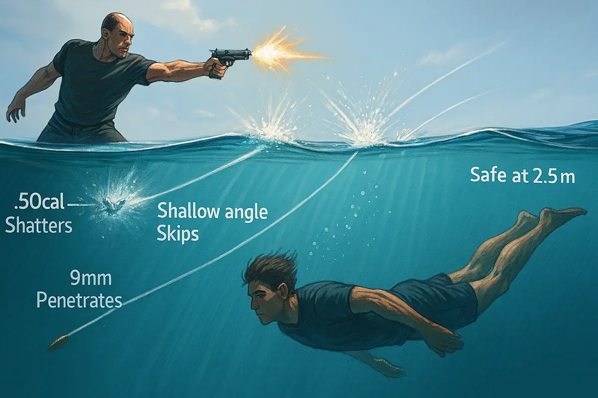 Can You Dodge a Bullet by Jumping into Water? - OddbbO World