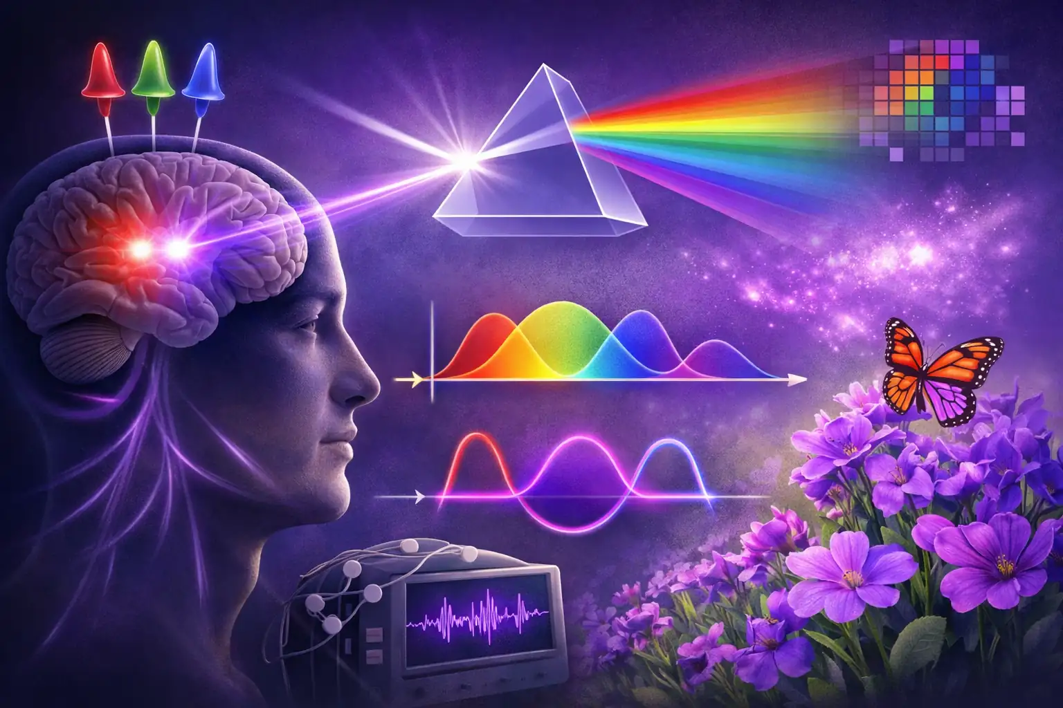 Purple Doesn’t Exist: EYou See Is a Hallucination - OddbbO World